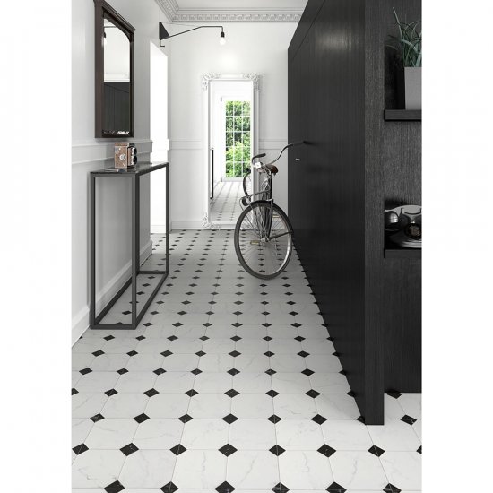 Płytka podłogowa hiszpańska El Molino BETERA BLANCO mat 33,3x33,3 gat ...